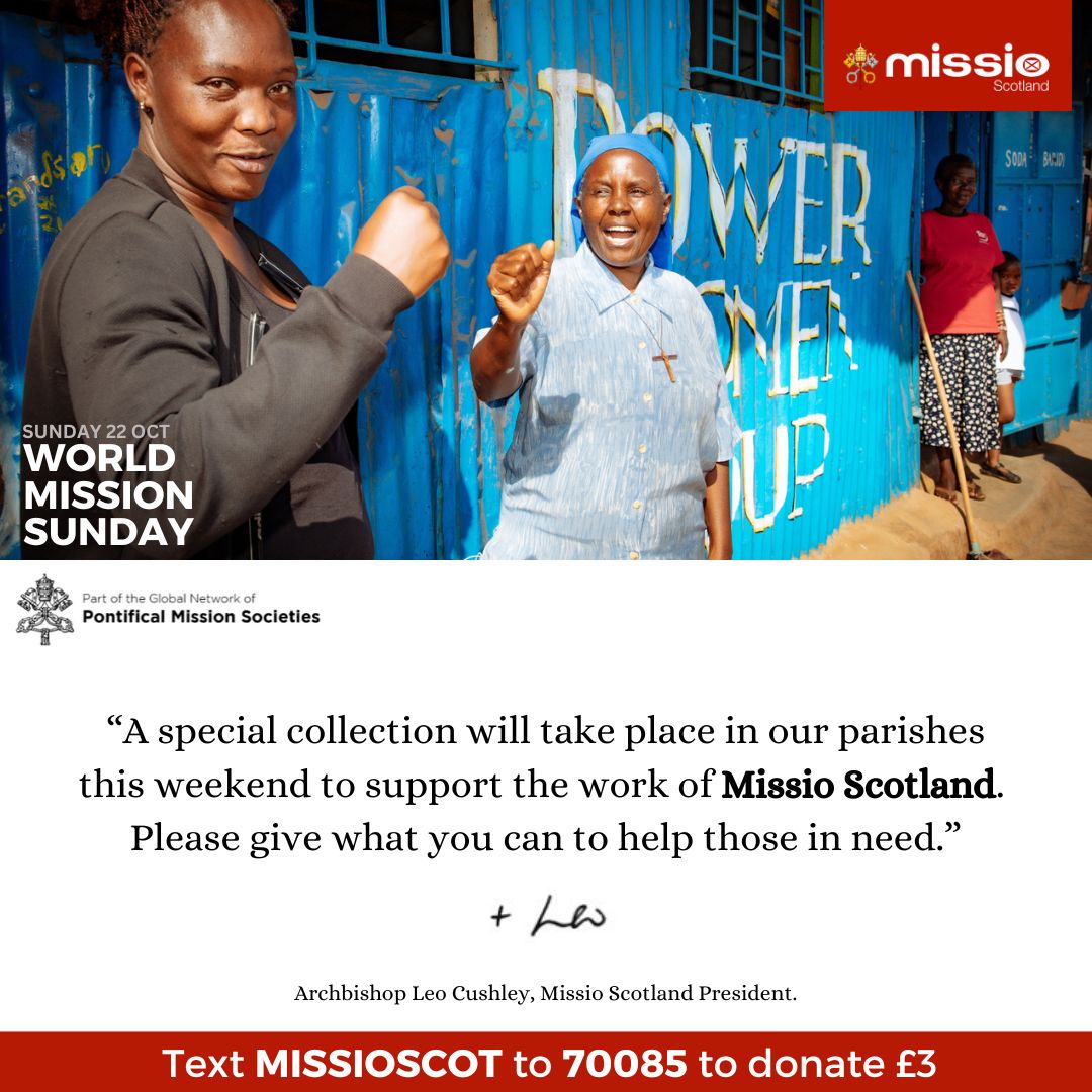 World Mission Sunday – St Michael's Roman Catholic Church, Linlithgow